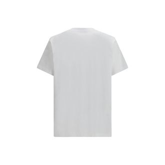 Moschino Mens White Cotton T-Shirt