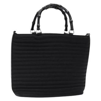 Gucci Sac en nylon Pre-owned - Femme - Pre-owned - Noir - Taille: ONE Size