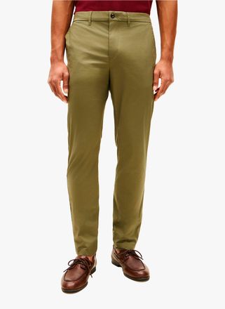 Tommy Hilfiger Pantalon chino Harlem en coton m&eacute;lang&eacute;