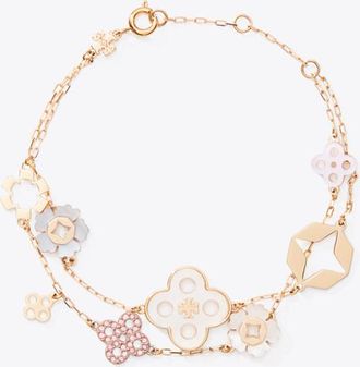 Tory Burch Mehrreihiges Forget Me Not Armband