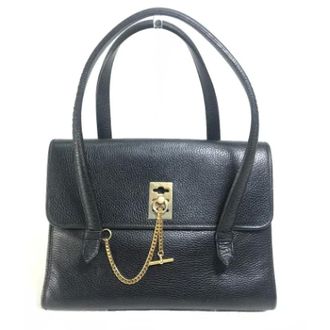 Celine Pre-owned Cuir sacs-main - Femme - Pre-owned - Noir - Taille: ONE Size