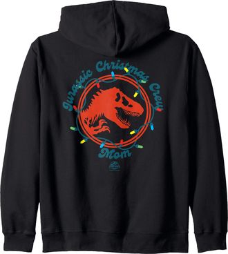 Jurassic Park Jurassic Christmas Crew Mom Kapuzenjacke