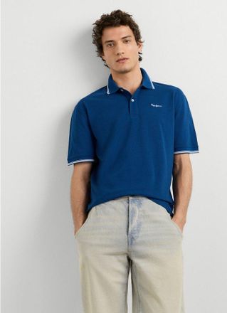 Pepe Jeans London Poloshirt MATTHEW aus Baumwoll-Piqu&eacute;