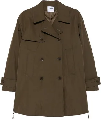 Aspesi Trench-Coat - Vert Fonc&eacute;