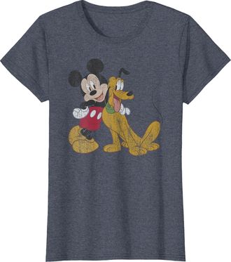 Disney Mickey & Friends Mickey And Pluto Best Pals T-Shirt