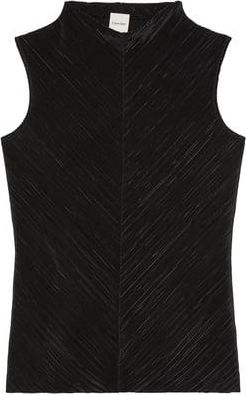 Calvin Klein Top textur&eacute; sans manches