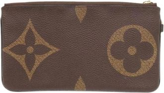 Louis Vuitton Pochette Pouch Pre-owned - Femme - Pre-owned - Brun - Taille: ONE Size