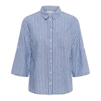 Part Two CindiePW SH Shirt - - Blouses & Shirts - Damen - Blau - M