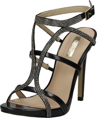 Guess Guess Damen Adalee3 Sue03 T-Spangen Pumps, Schwarz, 41 EU