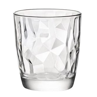 Bormioli Rocco 302260 Diamond Trasparente Whiskyglas, 390 ml, Glas, transparent, 1 St&uuml;ck
