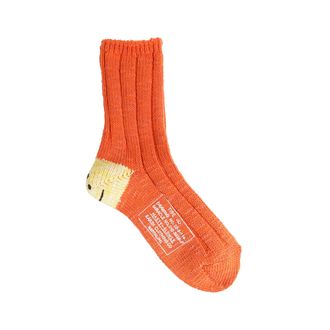 KAPITAL Rainbowy Happy Heel Socks