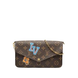 Louis Vuitton Pre-owned World Tour Pochette Felicie - - Pre-owned - Damen - Braun - ONE SIZE