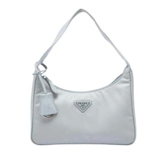 Prada Pre-owned Sac bandouli&egrave;re en nylon - Femme - Pre-owned - Gris - Taille: ONE Size