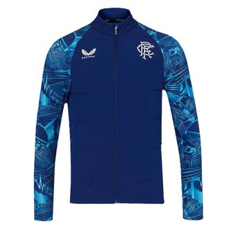 Castore 2023/2024 Jacke f&uuml;r Herren (Blaue Tiefe)