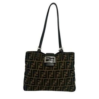 Fendi Sac bandouli&egrave;re Pre-owned en toile - Femme - Pre-owned - Brun - Taille: ONE Size