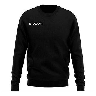 Givova Sweat col Rond, Noir, Unisex