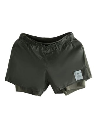 SATISFY CoffeeThermal 8 layered shorts - Gris