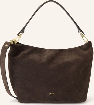 Abro Abro Umh&auml;ngetasche Ebony Large braun