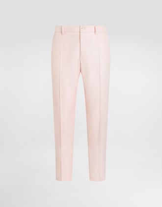 Dolce & Gabbana Hose Aus Viskose - Mann Hosen Und Shorts Rosa 52