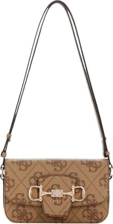 Guess Femme, Sacs, Beige, Taille: ONE Size Janie Convertible Crossbody Bag