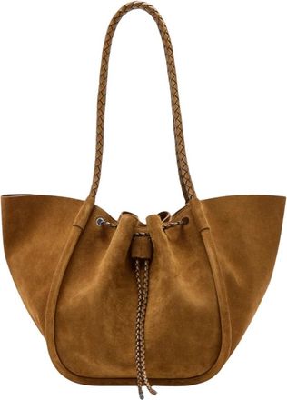 Proenza Schouler Femme, Sacs, Brun, Taille: ONE Size Grand Sac Cabas Ruch&eacute;