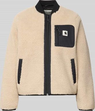 Carhartt Work in Progress Fleecejacke mit Zweiwege-Rei&szlig;verschluss Modell Janet