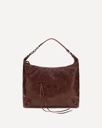 Balenciaga Medium Le City Hobo Shoulder Bag Female UNI