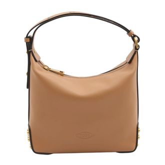 Tod's Studded Mini Schultertasche - - Bags - Damen - Braun - ONE SIZE