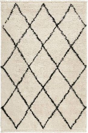 Wecon Home Wecon Home Hochflorteppich Studio Two, Beige, Textil, Boho, rechteckig, 80x150 cm, Textiles Vertrauen - Oeko-Tex, f&uuml;r Fu&szlig;bodenheizung geeignet, in ver