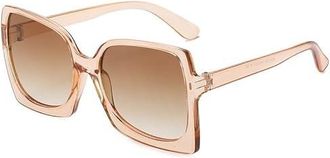 Generic Lunettes De Soleil &Agrave; Grande Monture For Hommes, Dext&eacute;rieur For Femmes, Vacances(Orange)