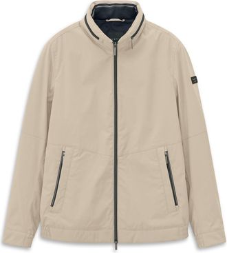 Bugatti Wasserabweisender Blouson mit verstaubarer Kapuze, Regular Fit in