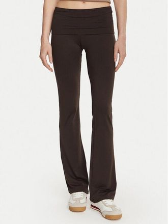 Guess Leggings V6YB24 K4713 Dunkelbraun Slim Fit