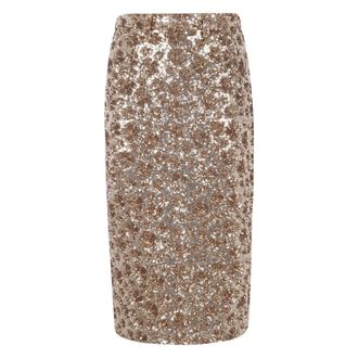 N&deg;21 Femme, Jupes, Jaune, Taille: 42 FR Jupe crayon &eacute;l&eacute;gante