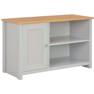 vidaXL Meuble tv Gris 95x39x58 cm Vidaxl