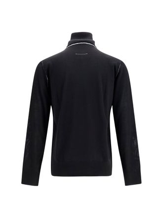 Maison Margiela Mens Turtelneck Sweater Black