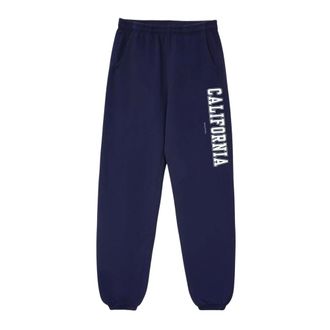 Sporty & Rich Damen, Hosen, Blau, XSGr&ouml;&szlig;e