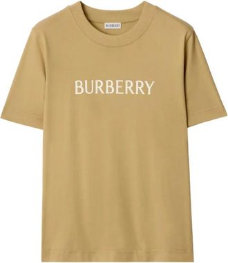 Burberry Femme, Tops, Beige, Taille: 36 FR T-Chemises