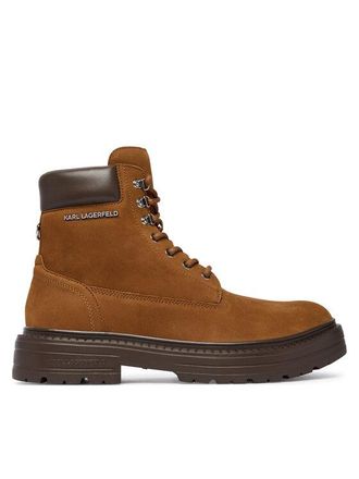 Karl Lagerfeld Schn&uuml;rschuhe Miles KL10252 Braun