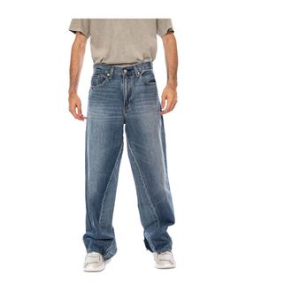 Levi's Homme, Jeans, Bleu, Taille: W34 L32 Baggy Wide Leg Rain All Day