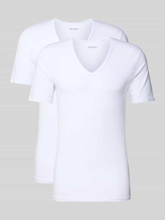 Mc Neal T-Shirt mit V-Ausschnitt