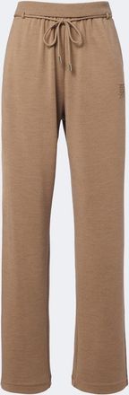 Max Mara Gerade Hose aus Schurwolle