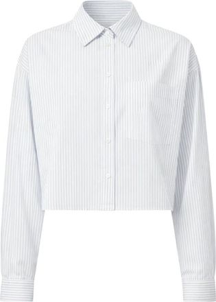 Max Mara Femme, Blouses et Chemises, Blanc, Taille: 36 FR Wkd Eden Crop Shirt