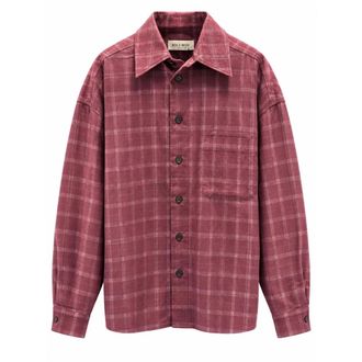 Rold Skov Chemise Bat Fit - Homme - Chemises - Violet - Taille: L