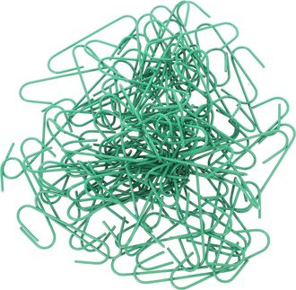 SOLUSTRE 100stücke Eisenhaken Für Christbaumschmuck C-förmige Weihnachtskugelhaken Ornamenthaken Zum Aufhängen Von Weihnachtsdekorationen