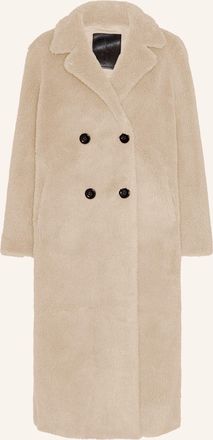 Americandreams Americandreams Long Coat Without Fur Fiona beige