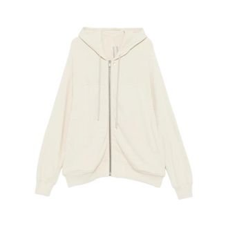 Rick Owens Zip-Sweatshirt mit durchgehendem Rei&szlig;verschluss - - Sweatshirts & Hoodies - Herren - Beige - L