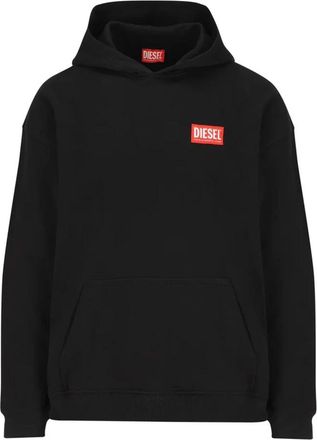 Diesel Homme, Sweatshirts et sweats &agrave; capuche, Noir, Taille: S S-Boxt Hood Lab