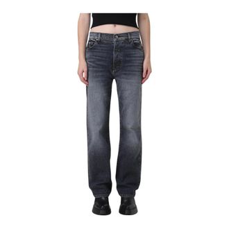 Amiri Femme, Jeans, Noir, Taille: W28 Jean Noir Straight Leg