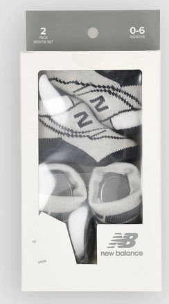 New Balance Classics 2 Pack Bootie Set Kids Socken grey matter
