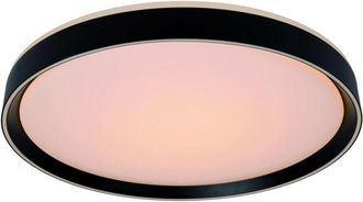 Lucide Lucide - nuria - Deckenleuchte - ø 30 cm - led 3 StepDim - 1x18W 2700K - Schwarz